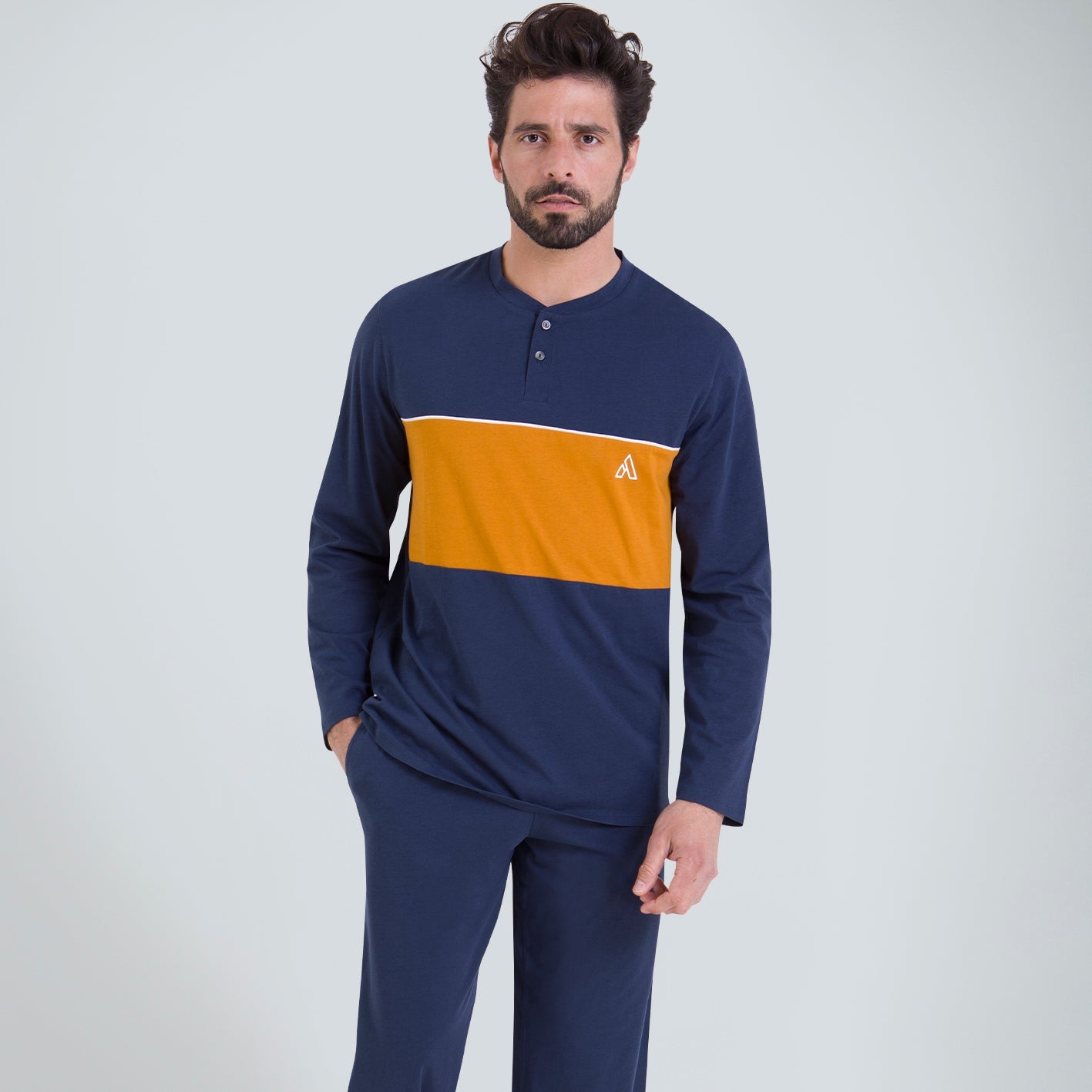 Pyjama long homme Chic Athena