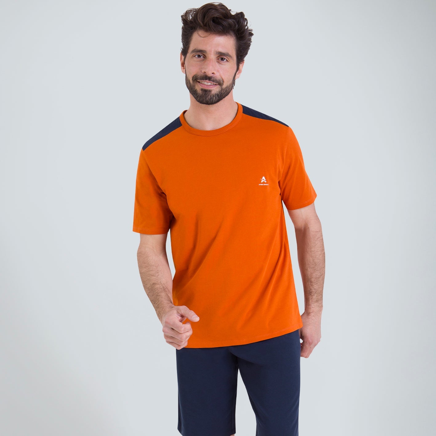 Pyjama court homme Ecopack Construction Athena