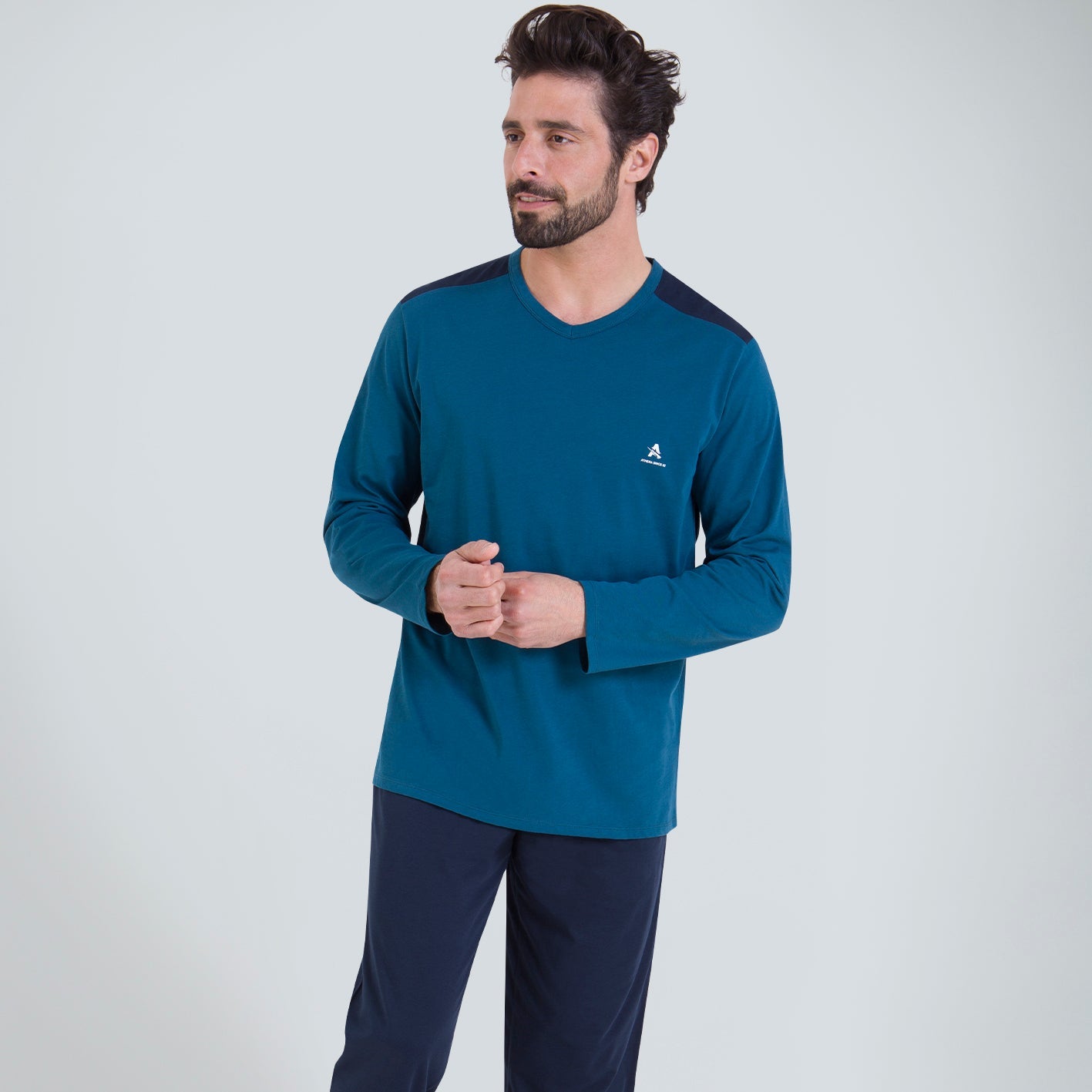 Pyjama long homme Ecopack Construction Athena