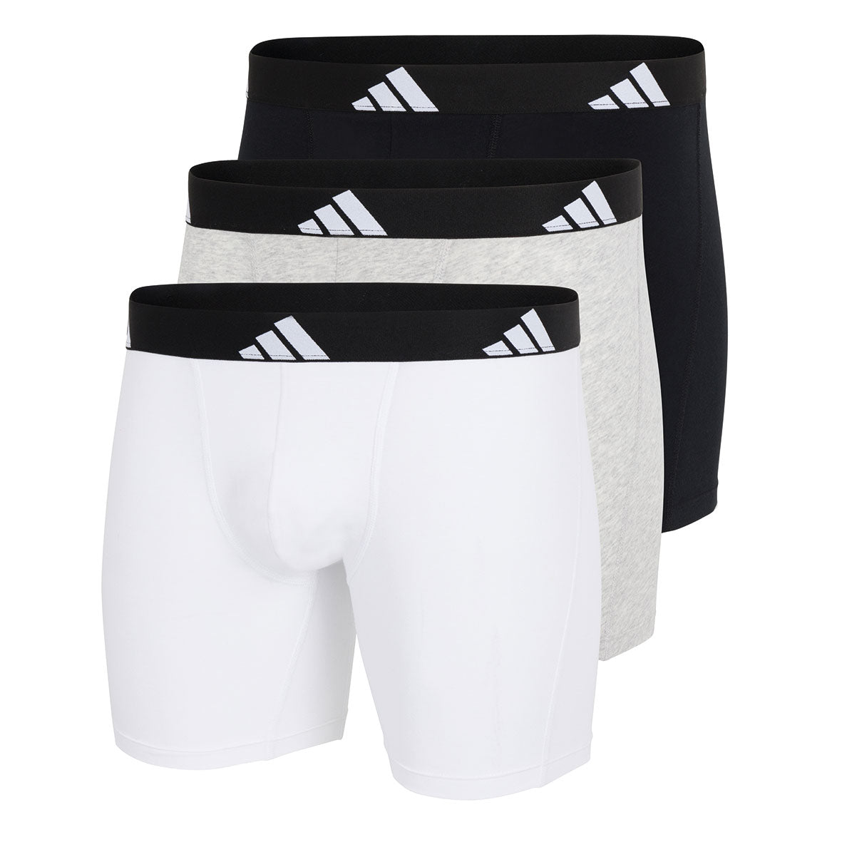 Lot de 3 boxers longs homme Active Flex Cotton Adidas Sport - Athena