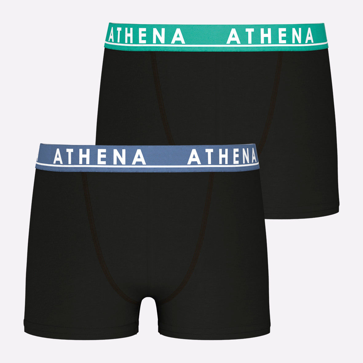 Lot de 2 boxers garçon Easy Color Athena