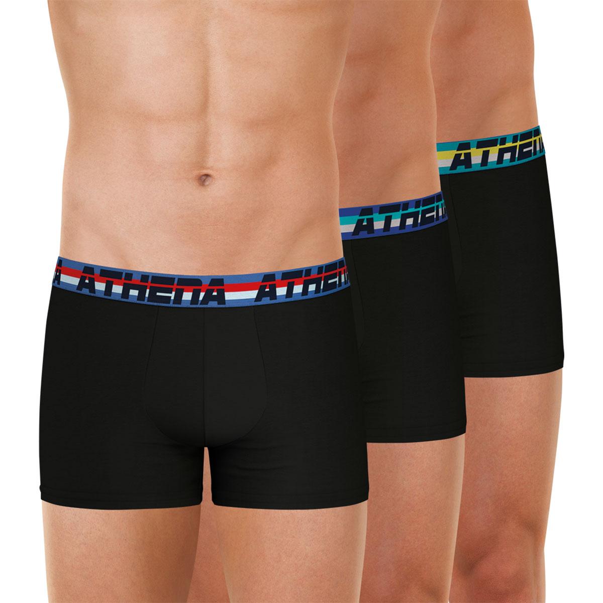 Lot de 3 boxers homme 720 Stretch Coton Athena